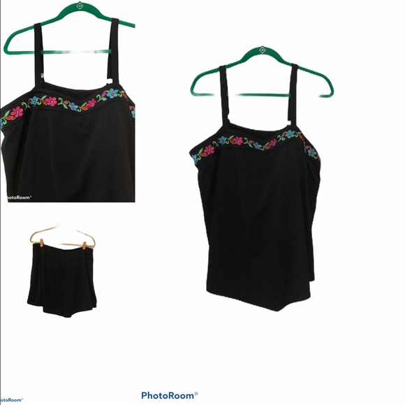 Fit 4 U | Swim | 22w Swimsuit 2piece Tankini And Bottom Fit 4 U | Poshmark